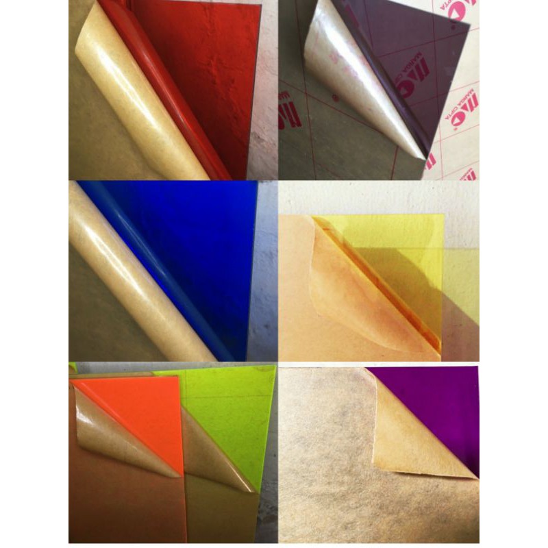 Jual Acrylic lembaran 2MM/ akrilik warna A 2/ akrilik sheet mika/pvc ...