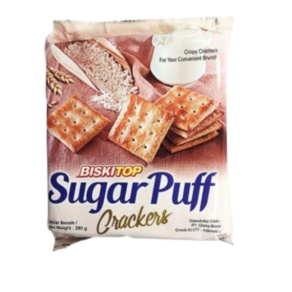 Jual BISKITOP - SUGAR PUFF (1 Dus isi 12 Pcs) 3.5kg Biskuit Kue Kering ...