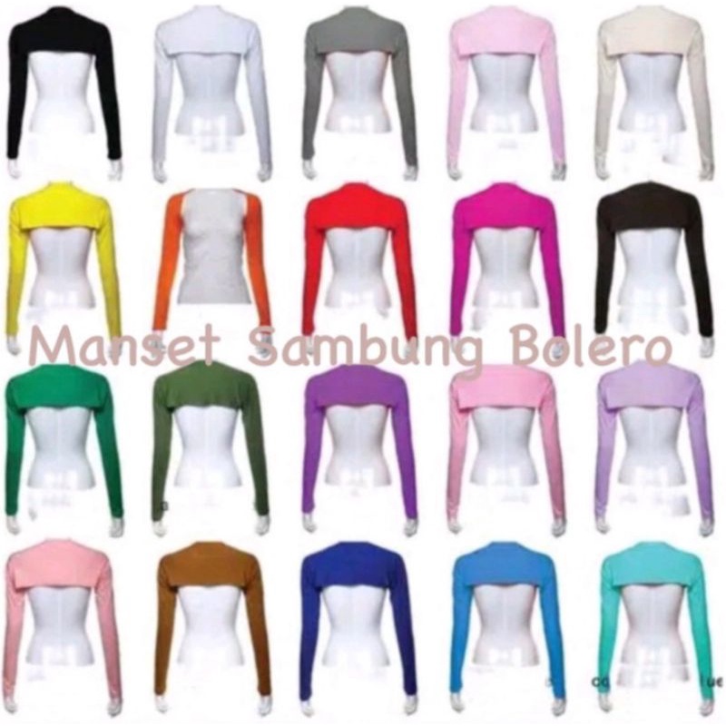 Jual Fams - MANGSET TANGAN SAMBUNG BALERO SPANDEK BALON | Shopee Indonesia