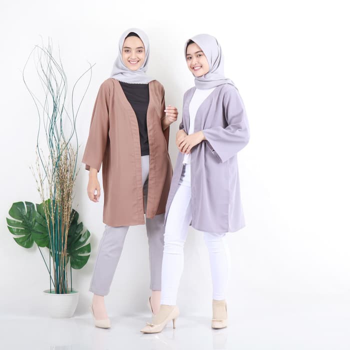 Jual Outer Wanita Terbaru Fashion Pakaian Muslimah Terlaris Elegan ...