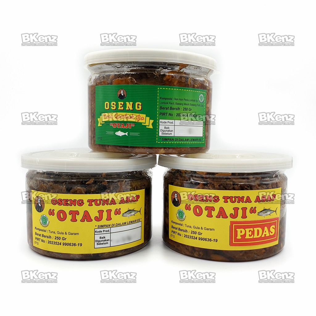 Jual Paket Isi 3 Otaji Oseng Tuna Asap Original, Oseng Tuna Asap Pedas ...