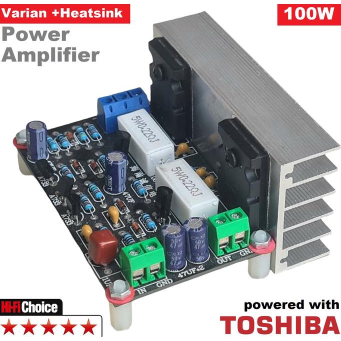 Jual Modul HIFI Power Amplifier Final 100W OCL SOCL Subwoofer Home Theater miror1m Ayo Beli ...