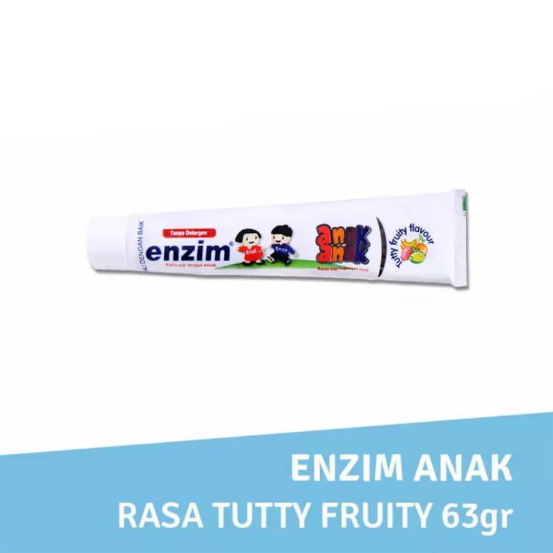Jual ENZIM PASTA GIGI ANAK 50ml / ODOL ANAK | Shopee Indonesia