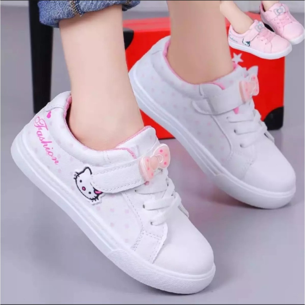 Jual Sepatu Anak Wanita Sepatu Anak Perempuan Sepatu Sneakers Motif ...