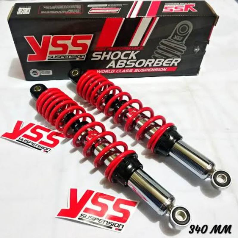 Jual Yss SHOCKBREAKER SKOK Top Prime 340mm Chr/Red ORIGINAL YSS | Shopee Indonesia