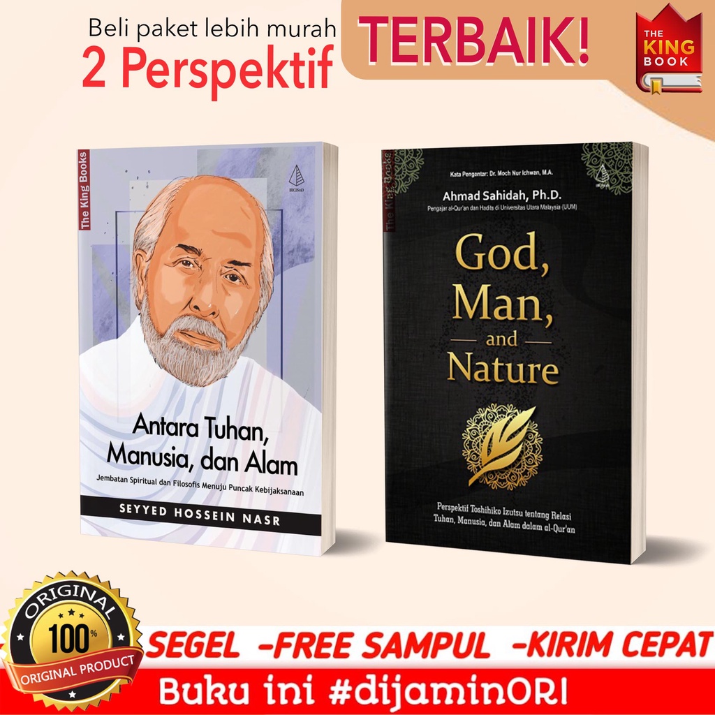 Jual KOLEKSI buku seyyed hossein nasr antara tuhan manusia dan alam islam sains dan muslim ...