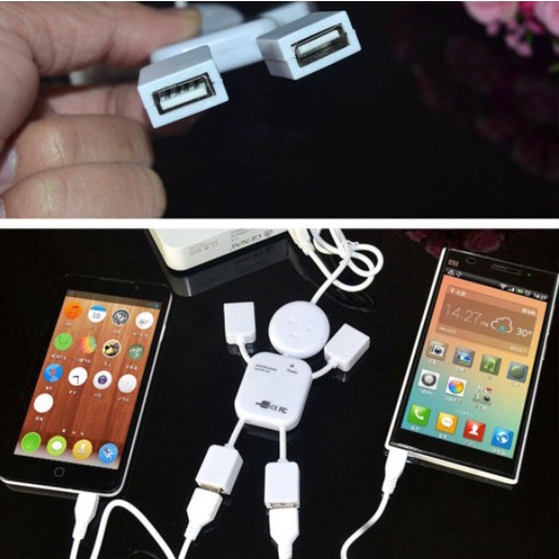 Jual USB Hub 4 Port Paralel High Speed Arduino Extension Humanoid ...