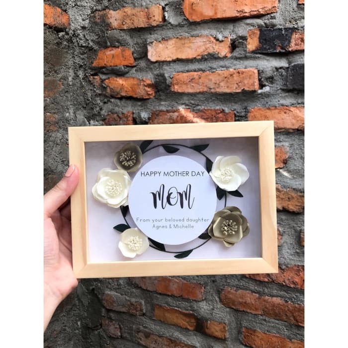 Jual Rachel Paper Flower Frame - Peparoses (Pigura/ Bingkai Bunga ...