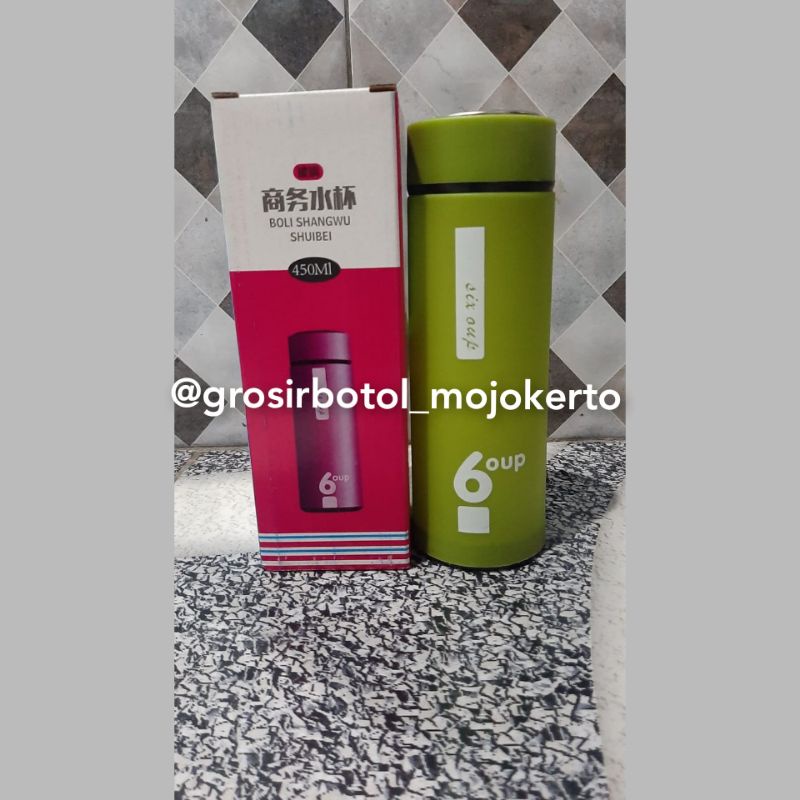Jual Botol minum / Botol minum kaca / botol kaca six oup 450ml + BOX | Shopee Indonesia