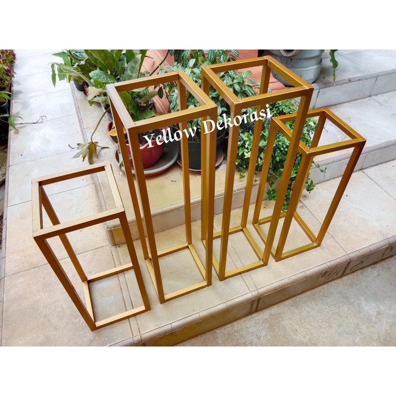 Jual Stand flower besi isi 4pcs | Shopee Indonesia