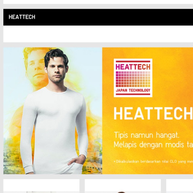 Jual Uniqlo men long john heattech | Shopee Indonesia