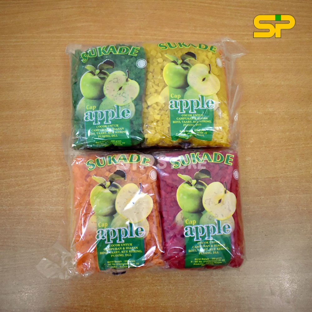 Jual SUKADE "APPLE" MIX @1kg / Manisan Buah Kering @1kg | Shopee Indonesia