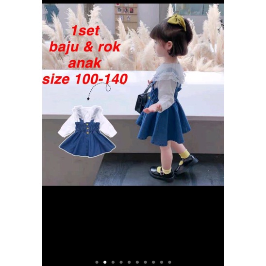 Jual Setelan Baju & Rok Anak Import (Ready) | Shopee Indonesia