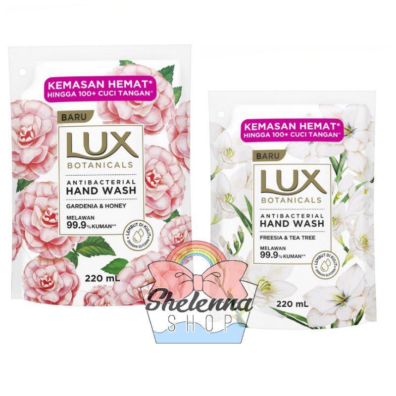 Jual LUX Botanicals Antibacterial Hand Wash Freesia & Tea / Gardenia ...