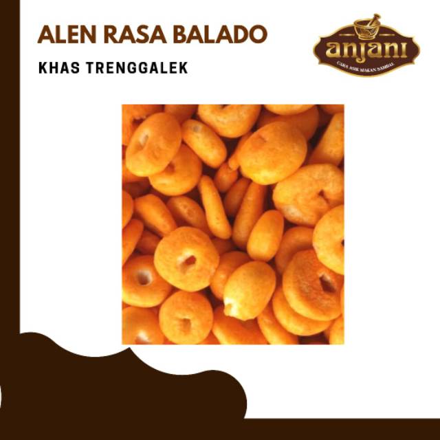 Jual Alen-alen Lanting Rasa Balado Camilan Cemilan Gurih Oleh-oleh Khas ...