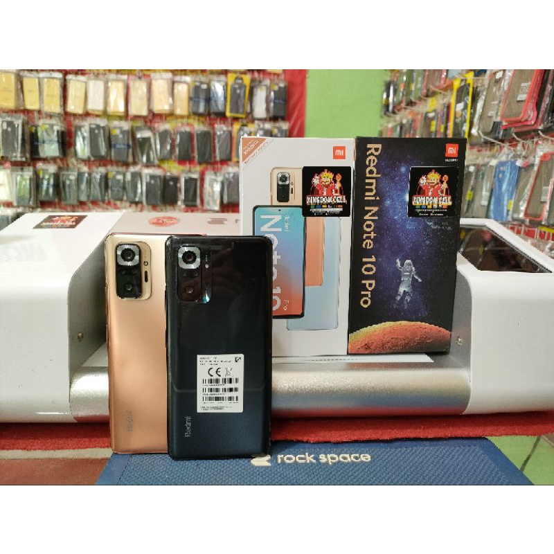 Jual SECOND REDMI NOTE 10 PRO RAM 8/128 FLLSET/NO MINUS | Shopee Indonesia