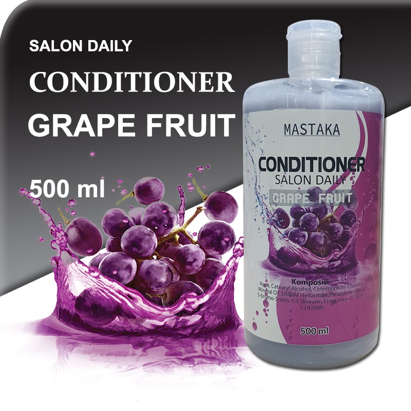 Jual MASTAKA Conditioner Salon Daily GRAPE FRUIT - 500ml | Shopee Indonesia