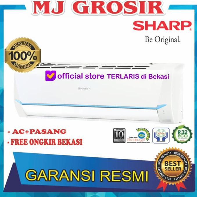 Jual AC SHARP AH-A 05 SAY 0.5 PK + PASANG 1/2 PK R32 THAILAND ECO JETSTREAM - Putih EKONOMIS ...