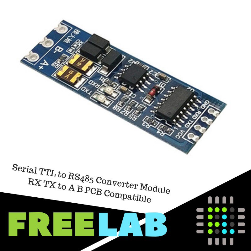 Jual Serial Ttl To Rs485 Converter Module Rx Tx To A B Modbus Untuk Pcb Shopee Indonesia