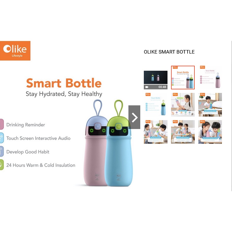 Jual OLIKE SMART BOTTLE | Shopee Indonesia