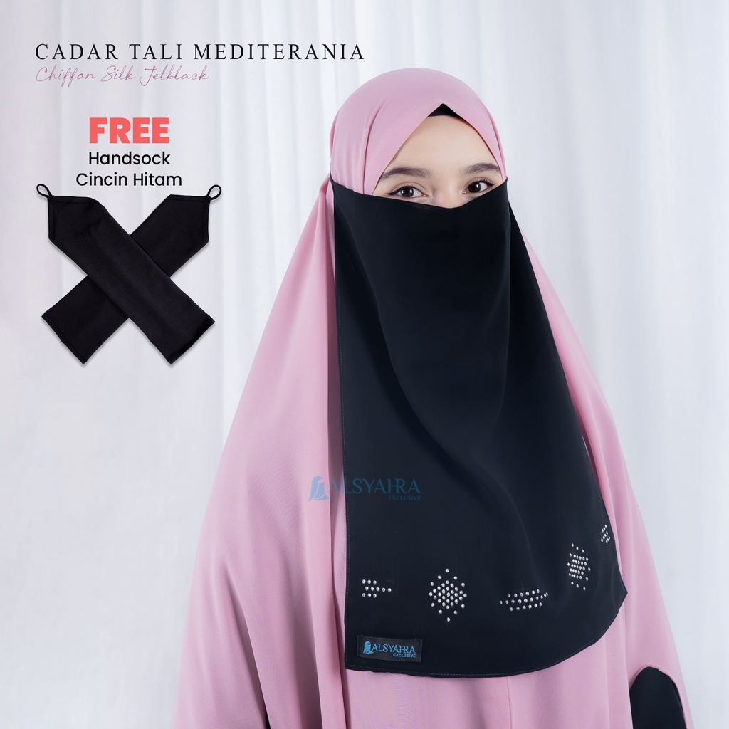 Jual Cadar Tali Mediterania Sifon Silk Jetblack by Alsyahra Exclusive ...