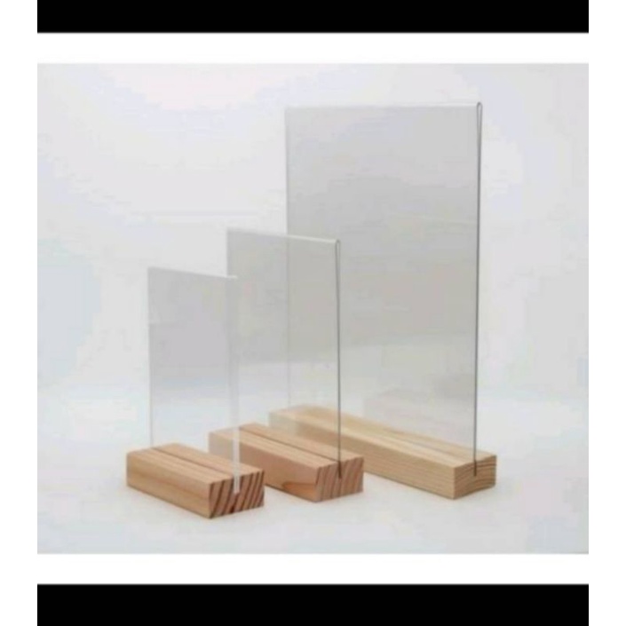 Jual stand akrilik kayu murah | Shopee Indonesia
