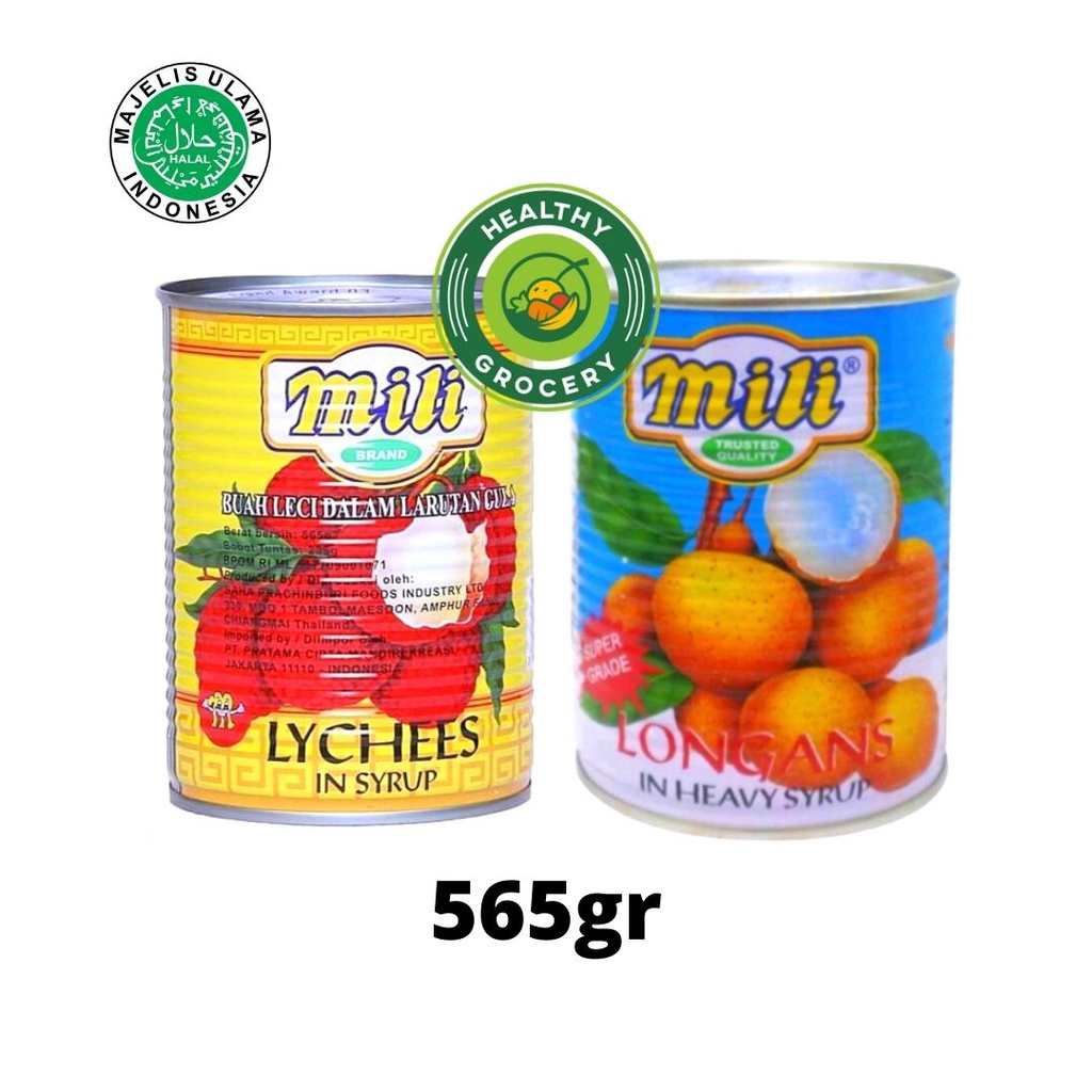 Jual Mili Longan In Heavy Syrup 565gr / Mili Lychees In Syrup 565gr ...