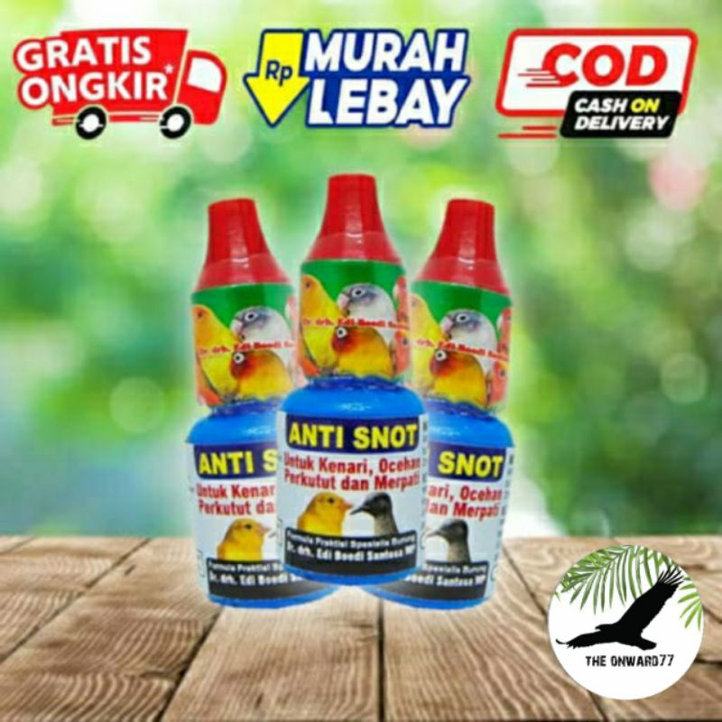 Jual anti snot drh edi obat burung sakit mata berair dan lesu | Shopee ...