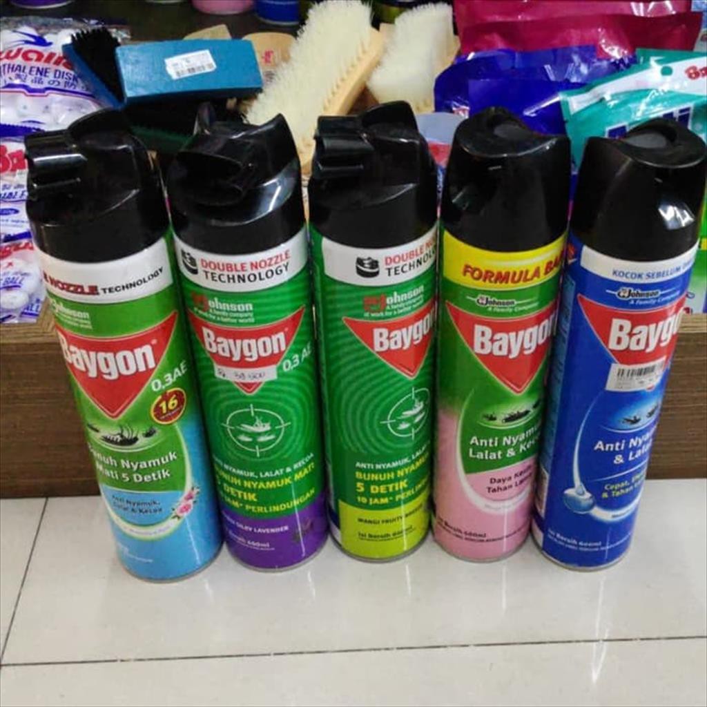 Jual Baygon Aerosol 600 Ml | Shopee Indonesia