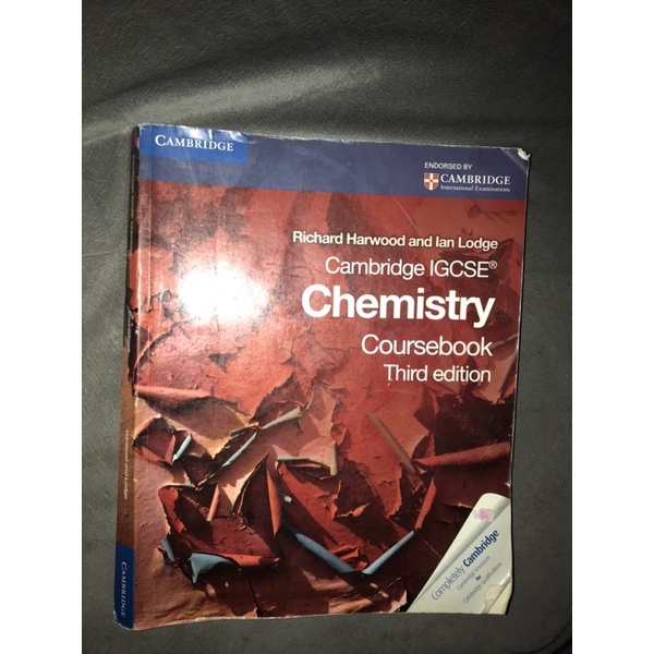 Jual Cambridge IGCSE Chemistry Coursebook Third Edition ORIGINAL ...