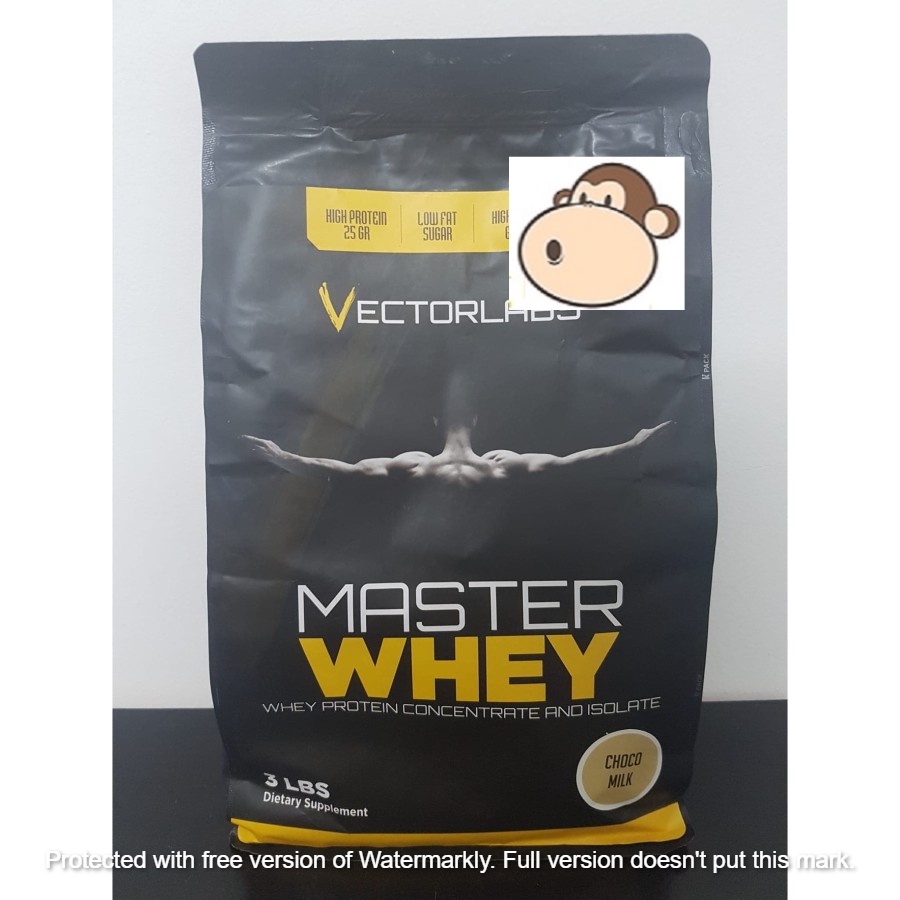 Jual VectorLabs Master Whey Protein Concentrate 3 lbs (SEGEL) | Shopee ...