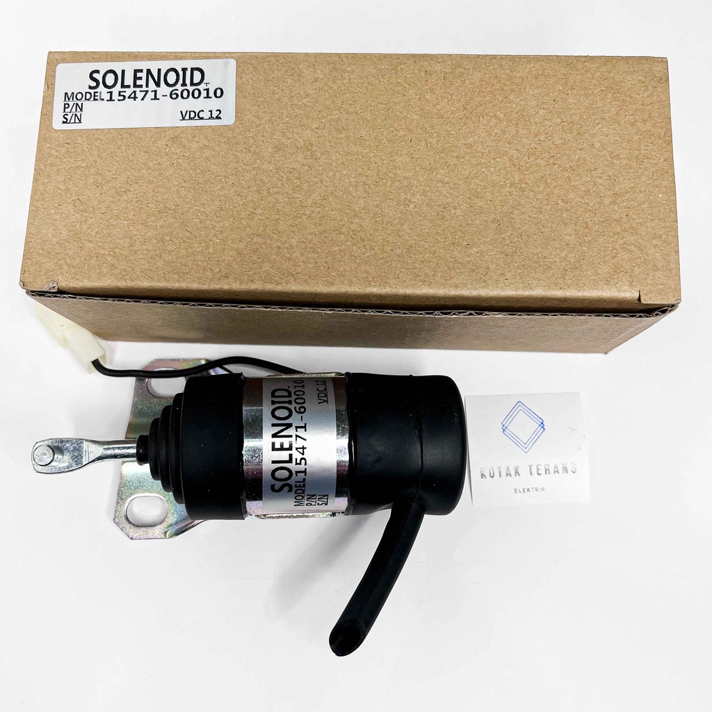 Jual Solenoid 15471-60010 052600-1001 12V Oem Kubota Denso Selenoid ...