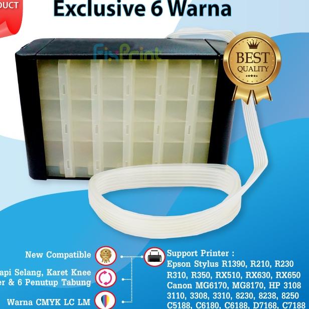 Jual Tabung Tinta Infus 4 Warna 100ml Printer Canon iP1880 iP1980 MP145 ...