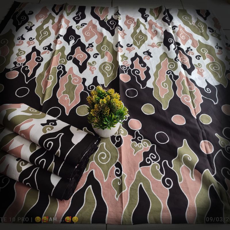 Jual UREE FASHION KAIN KATUN BATIK TULIS MEGA MENDUNG 3 DIMENSI KHASS ...