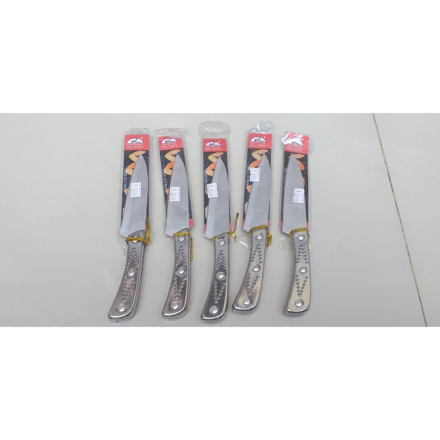 Jual PISAU DAPUR STAINLESS GAGANG BESI / PESO DAPUR / PISAU DAGING ...