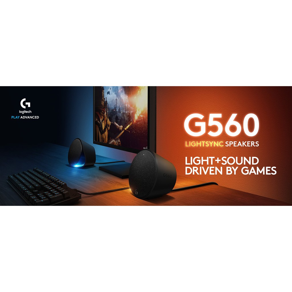 Jual Logitech G560 RGB Gaming Speaker | Shopee Indonesia