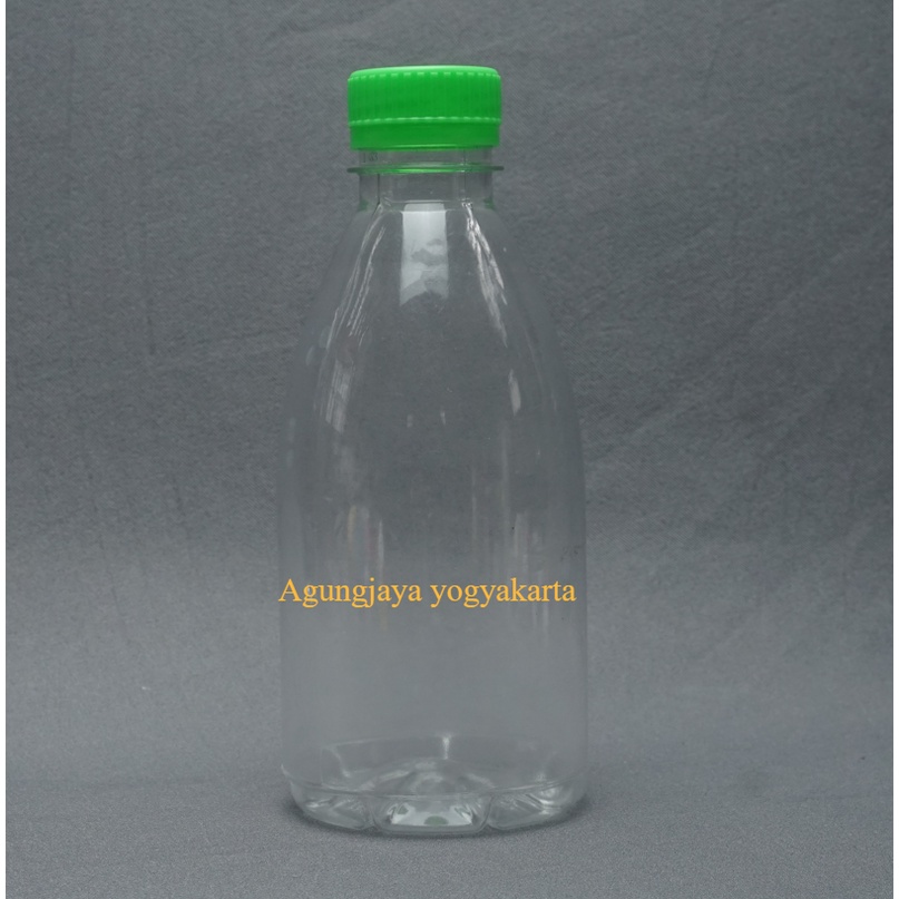 Jual Botol 350 ml Cantik Bening 14 G Plastik Pet Tutup LN 30 | Shopee ...