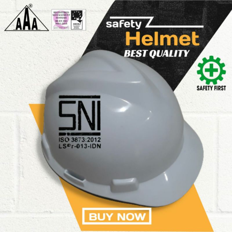 Jual Helm Proyek Visitor | Helm Safety SNI | Helm Keselamatan | Helm ...
