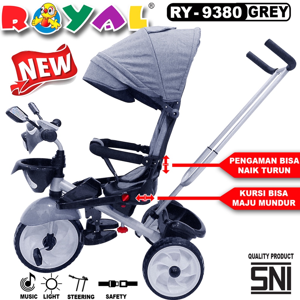 Jual GRATIS ONGKIR!!! STROLLER ROYAL TIPE 9380 STROLLER ANAK MULTI ...