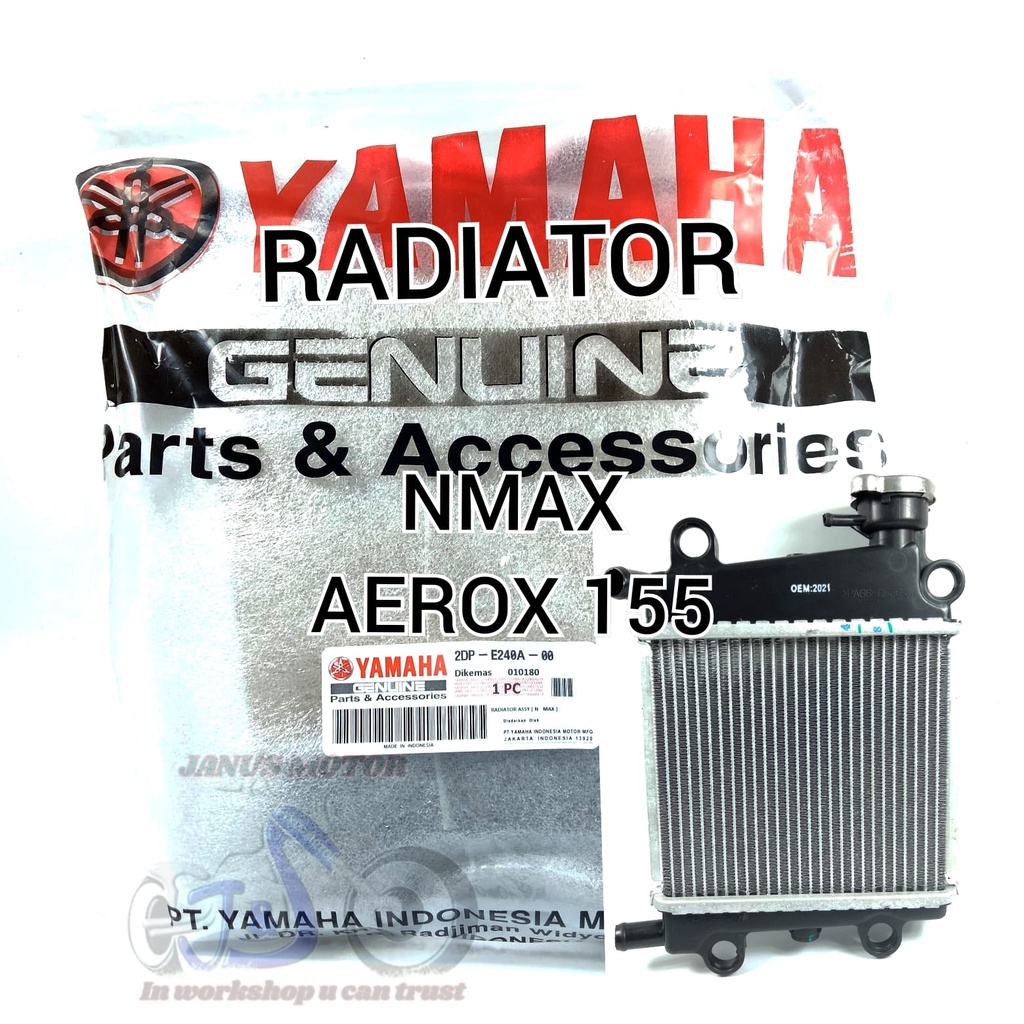 Jual RADIATOR NMAX AEROX 155 ASSY KUALITAS ORISINIL YAMAHA ORI ASLI ...