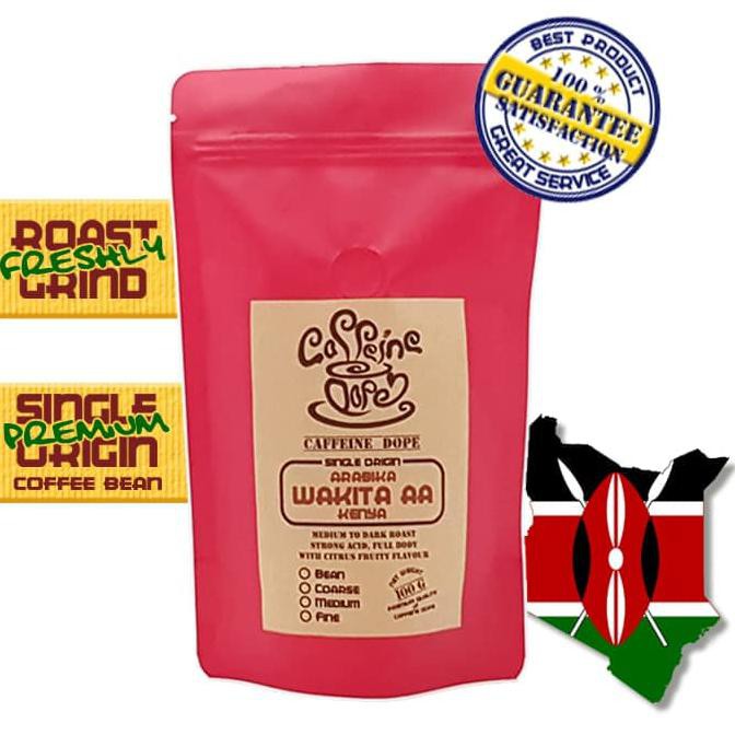 Jual Kopi Arabika Wakita AA Kenya 100 Gr - Bean/Biji & Ground/Bubuk ...