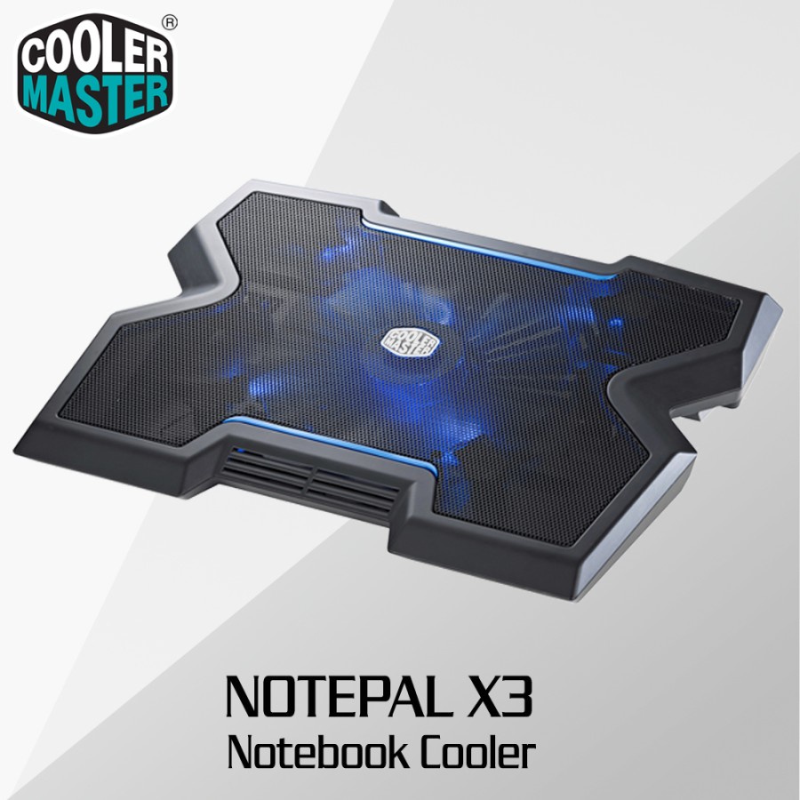 Jual COOLING PAD GAMING LAPTOP COOLINGPAD COOLER MASTER NOTEPAL X3 17" Inch | Shopee Indonesia