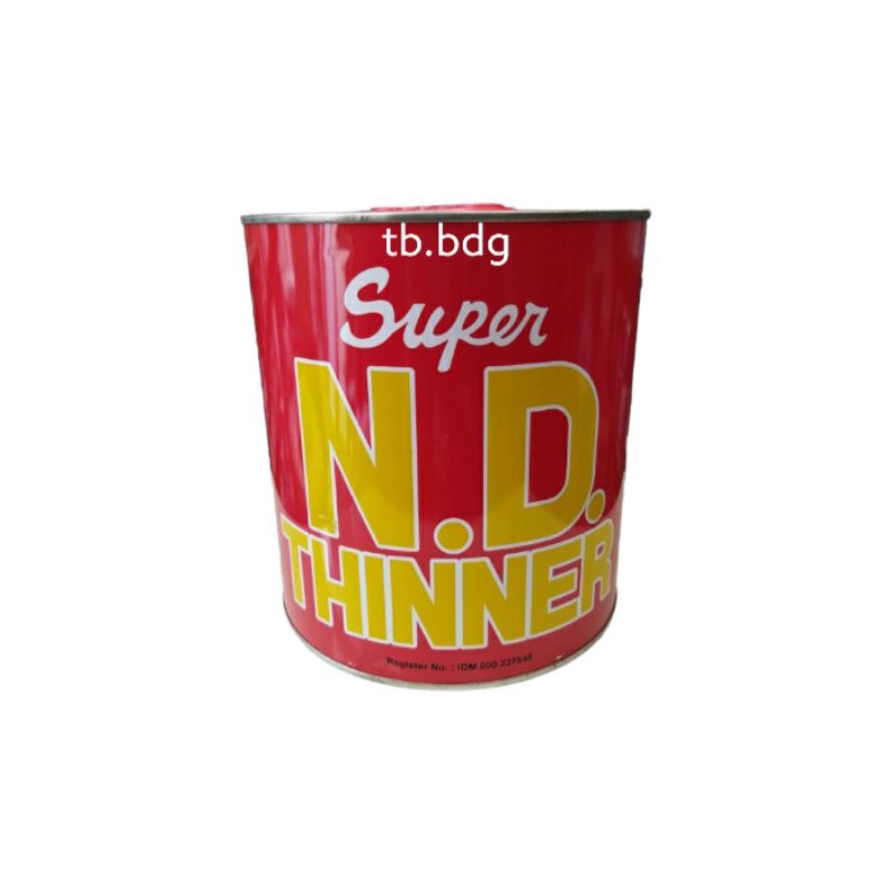 Jual Thinner ND Super Tawon Merah Galon / Tiner ± 4 Lt | Shopee Indonesia