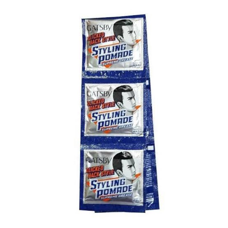 Jual GATSBY STYLING POMADE SACHET | Shopee Indonesia