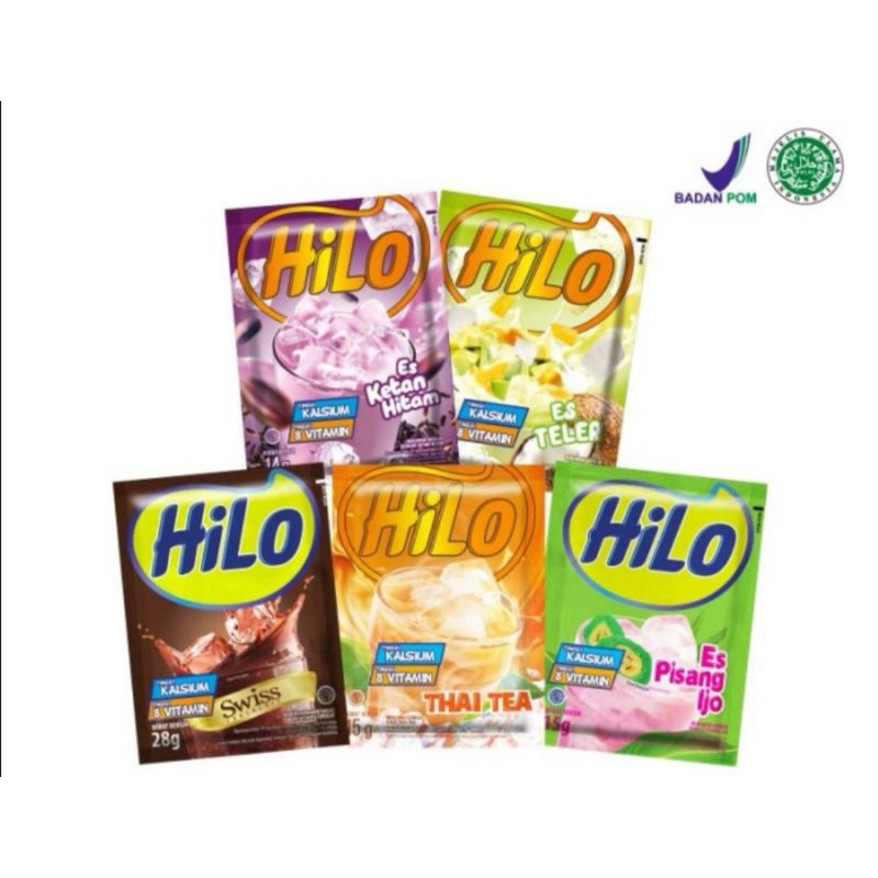 Jual Hilo RENCENG 10 Sachet Minuman Bubuk Swiss Chocolate Pisang Ijo ...
