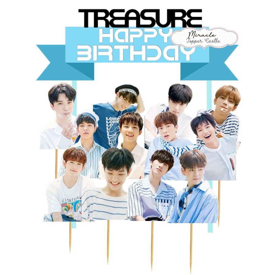 Jual KPOP EXO BTS STRAYKIDS TREASURE CAKE TOPPER | Shopee Indonesia