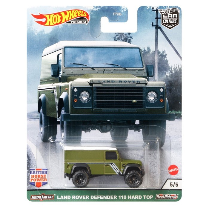 Jual Hot Wheels Premium Land Rover Defender 110 Hard Top - British ...