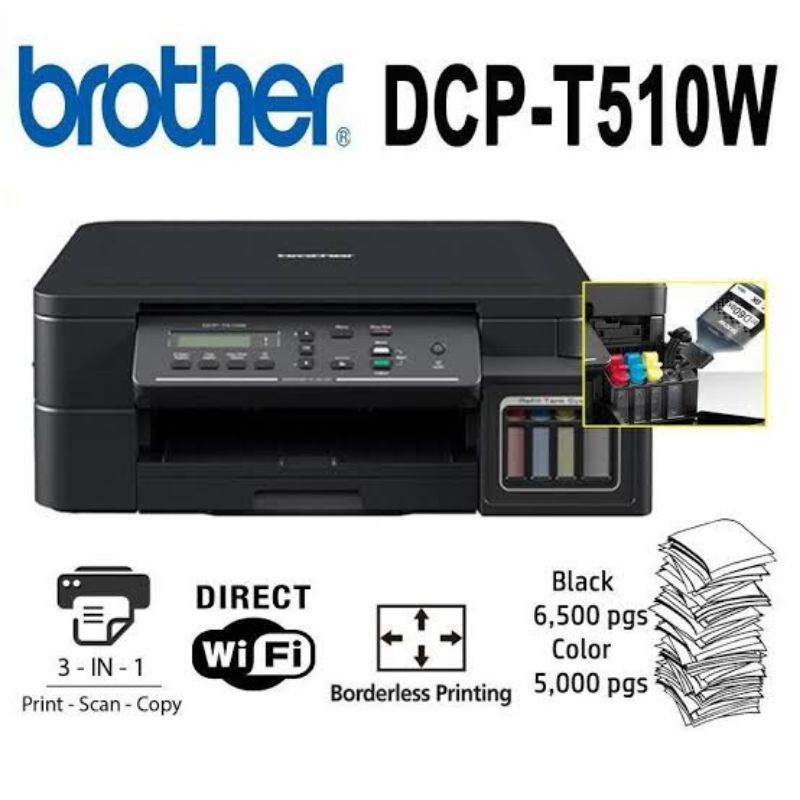 Jual Printer Brother DCP-T510W (bergaransi) | Shopee Indonesia