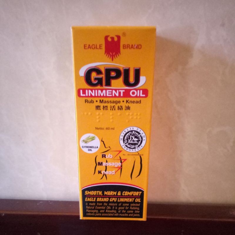 Jual GPU Minyak Urut 60ml | Shopee Indonesia