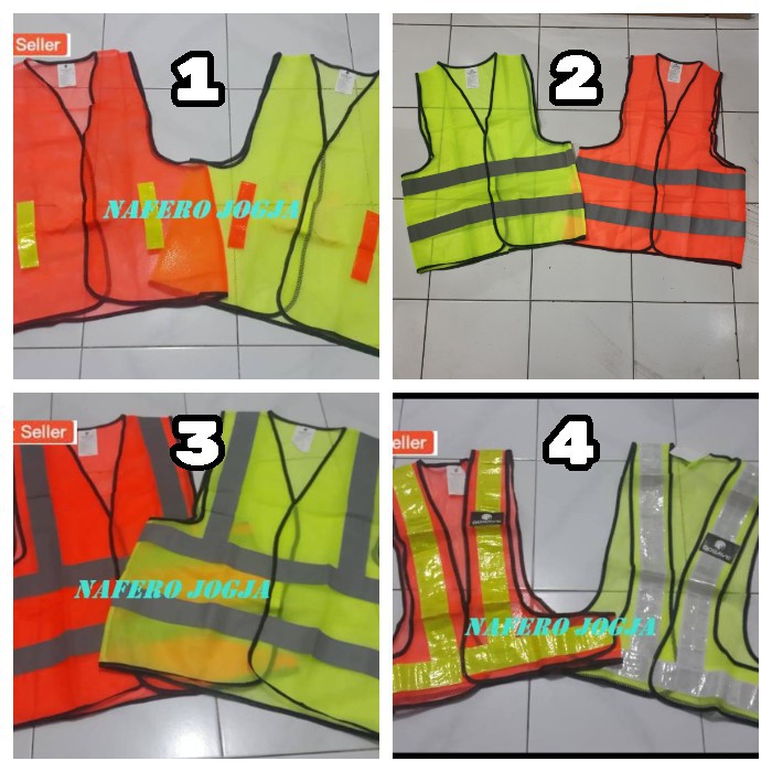 Jual Rompi Safety Proyek scotlight scotlite parkir merk Gosave bangunan ...